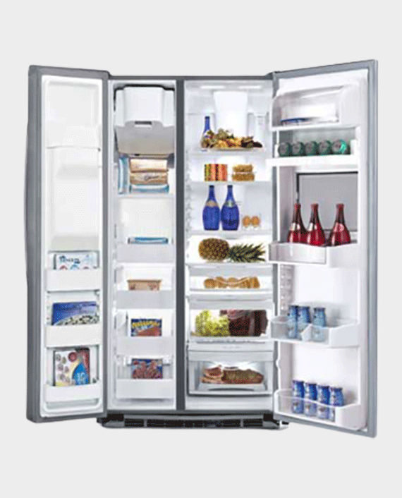 Buy Mabe MEM30VHDCWW Side by Side Refrigerator 849L White in Qatar ...