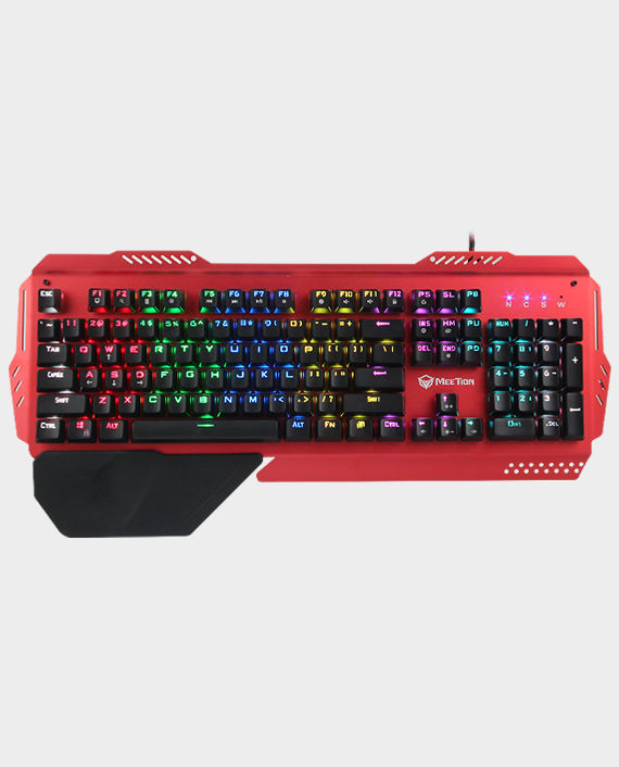 Buy Meetion MT MK20 Mechanical Keyboard Red in Qatar - AlaneesQatar.Qa