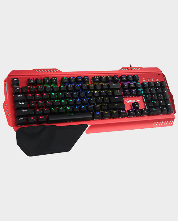 Buy Meetion MT MK20 Mechanical Keyboard Red in Qatar - AlaneesQatar.Qa