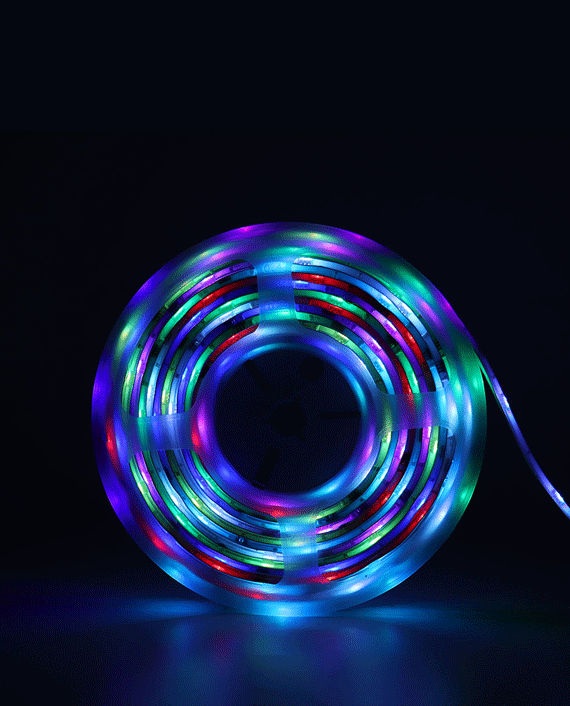 Buy Porodo Brite Smart LED Light Strip 5M 48W Transparent in Qatar ...