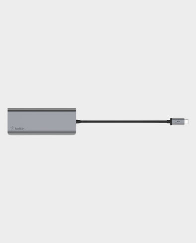 Buy Belkin AVC008btSGY Connect USB-C 6-in-1 Multiport Adapter in Qatar - AlaneesQatar.Qa