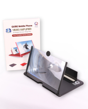 Buy Qube Mobile Phone 3D Video Amplifier in Qatar - AlaneesQatar.Qa