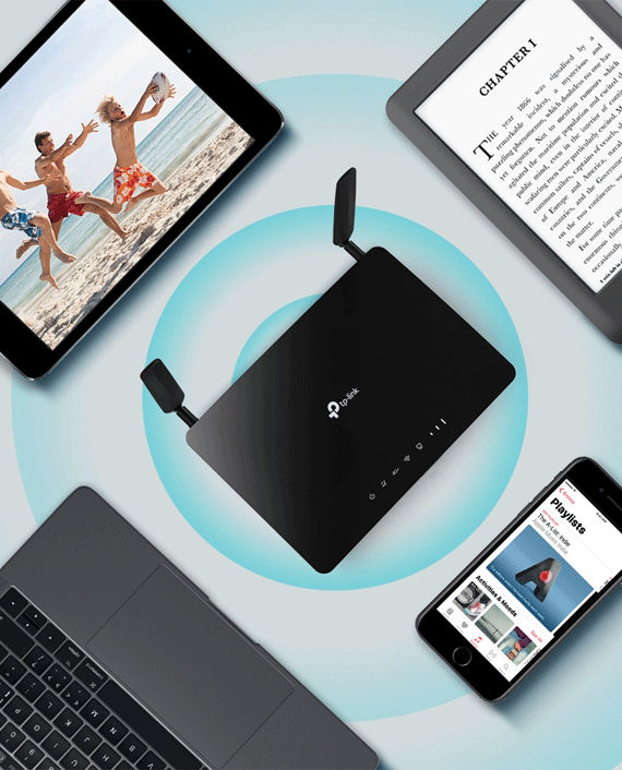 Buy TP-Link Archer MR600 4G+ Cat6 AC1200 Wireless Dual Band Gigabit ...