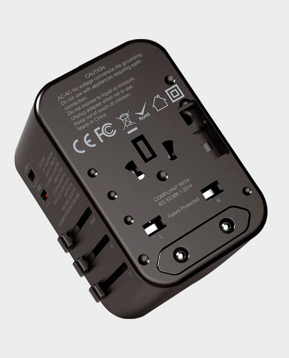 Buy Green PD 20W Multi-Function Travel Adapter in Qatar - AlaneesQatar.Qa