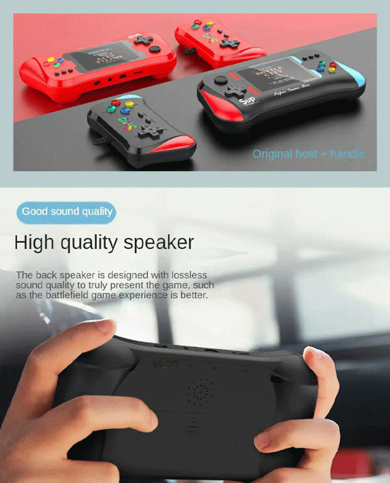Buy X7M Handheld Game Console Built in 500 Games in Qatar - AlaneesQatar.Qa