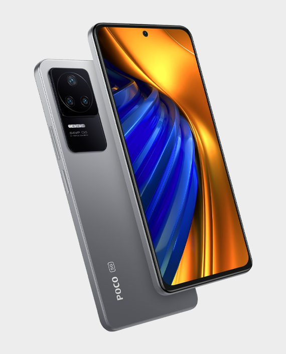 Buy Xiaomi Poco F4 5G 8GB 256GB Moonlight Silver in Qatar - AlaneesQatar.Qa