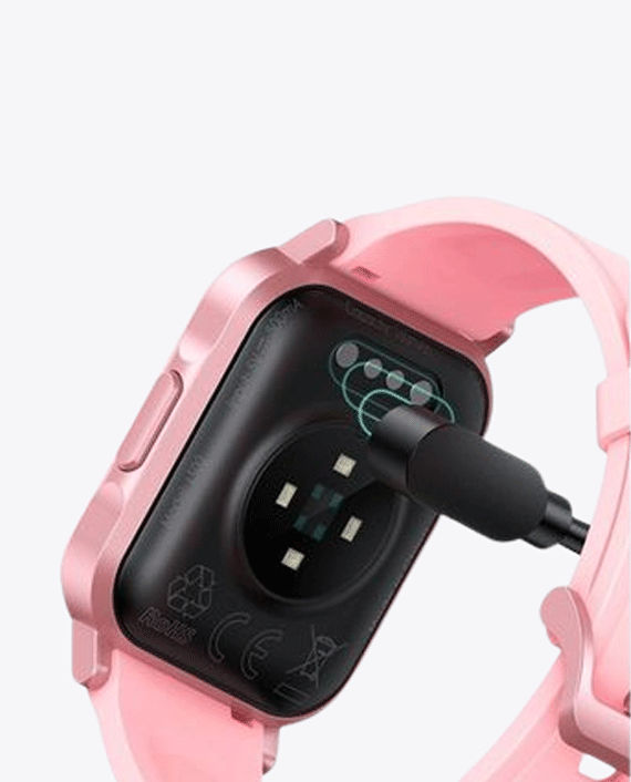Buy Aukey LS02 Smart Watch Pink in Qatar - AlaneesQatar.Qa