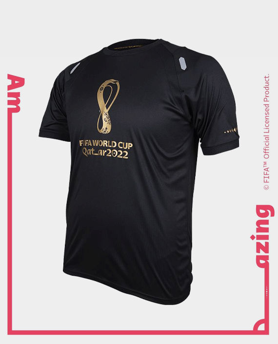 Buy FWC Qatar 2022 Official Emblem Training Jersey Premium (Size: S ...