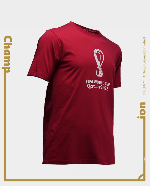 Buy FWC Qatar 2022 Official Emblem Short Sleeve T-Shirt Essential (Size ...
