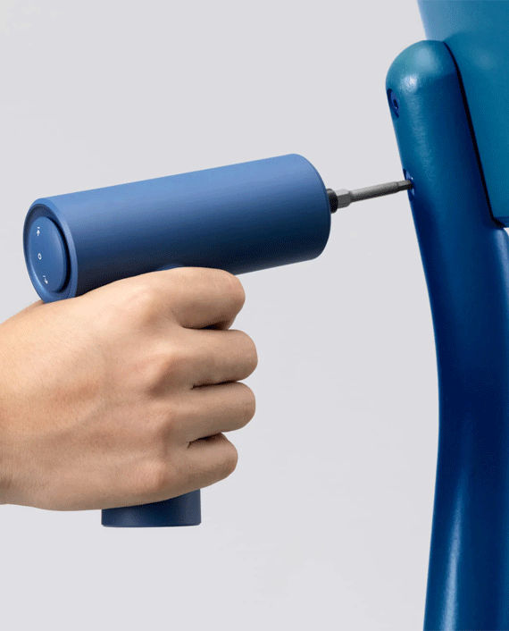 Buy Hoto QWLSD008 Cordless Screwdriver Blue in Qatar - AlaneesQatar.Qa