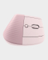 Buy Logitech Lift Vertical Ergonomic Mouse Pink in Qatar - AlaneesQatar.Qa