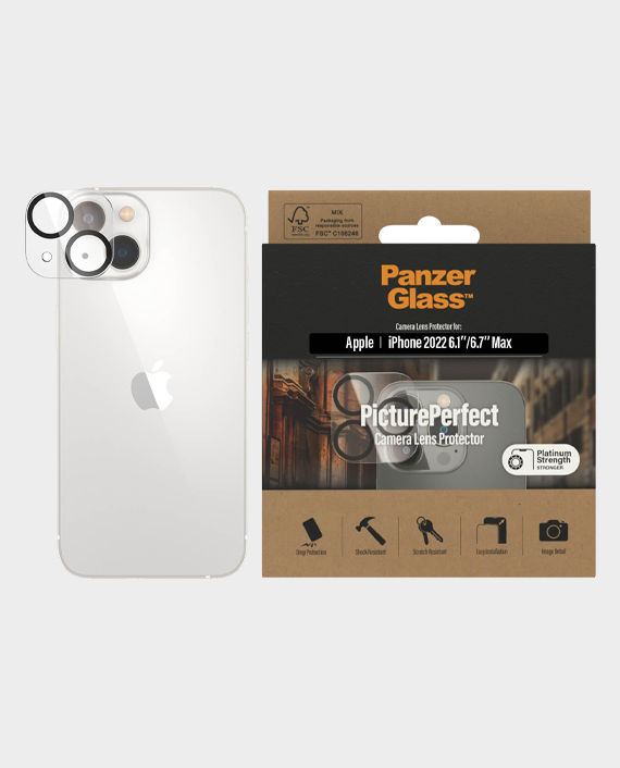 Buy PanzerGlass PicturePerfect Camera Lens Protector for iPhone 14 / 14 ...