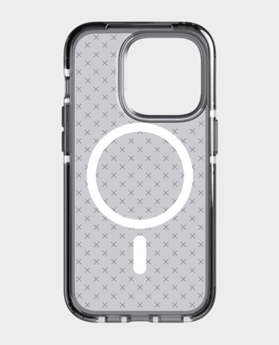 Buy Tech21 Evo Check MagSafe Case for iPhone 14 Pro Smokey / Black in ...