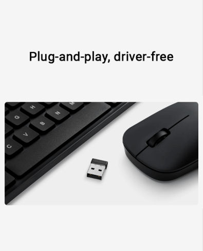 Buy Xiaomi Wireless Keyboard and Mouse Combo BHR6100GL in Qatar ...