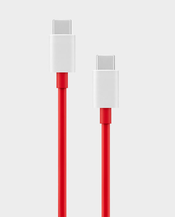 Buy One Plus SUPERVOOC Type-c To Type-c Cable 100cm Red in Qatar ...