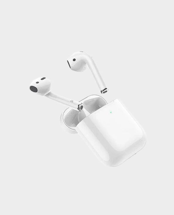 Buy Hoco DES03 Plus TWS Wireless Headset (White) in Qatar - AlaneesQatar.Qa