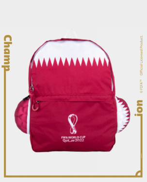 Buy FWC Qatar 2022 Foldable Backpack Ball Bag FFIFIFACC00310 Qatari ...