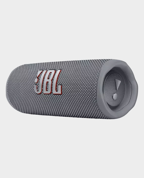 Buy JBL Flip 6 Waterproof Portable Bluetooth Speaker (Grey) in Qatar - AlaneesQatar.Qa