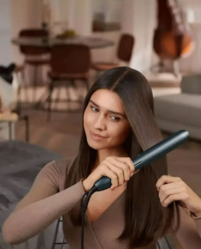 Buy Philips 7000 Series Hair Straightener BHS732/03 (Blue) in Qatar ...