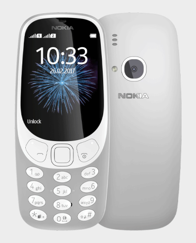 Buy Nokia 3310 DS 2G (Grey) in Qatar - AlaneesQatar.Qa
