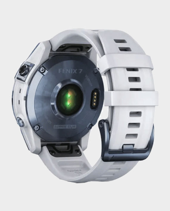 Buy Garmin 010-02540-25 Fenix 7 Sapphire Solar Edition Mineral Blue DLC ...