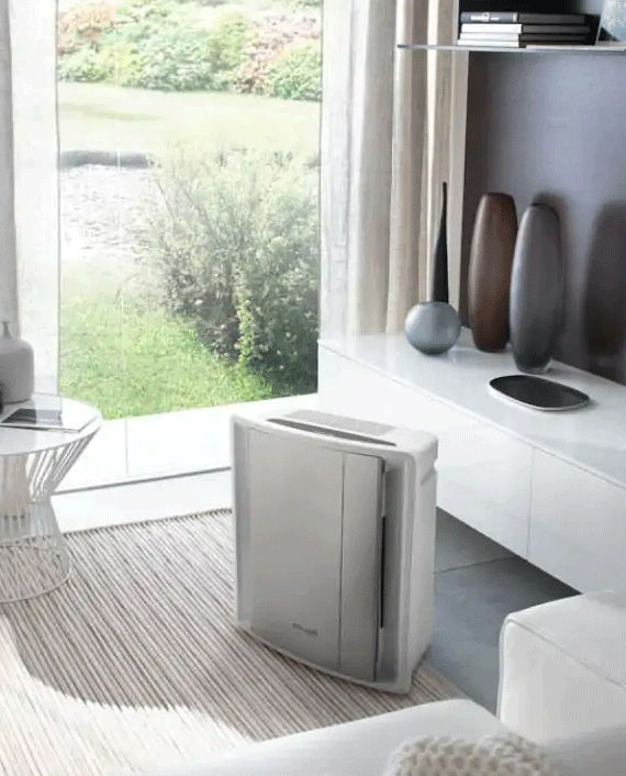 Buy Delonghi Air Purifier Silver/White 7Kg AC230 in Qatar - AlaneesQatar.Qa