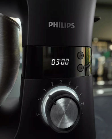 Buy Philips Series 7000 Kitchen Machine 1000W HR7962/01 in Qatar ...