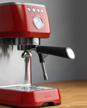 Buy Solis Barista Perfetta Plus Coffee Maker (Red) in Qatar ...