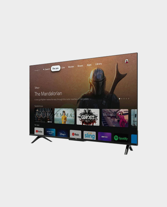 Buy TCL 50P635 4K HDR Google TV (50 Inch) in Qatar - AlaneesQatar.Qa