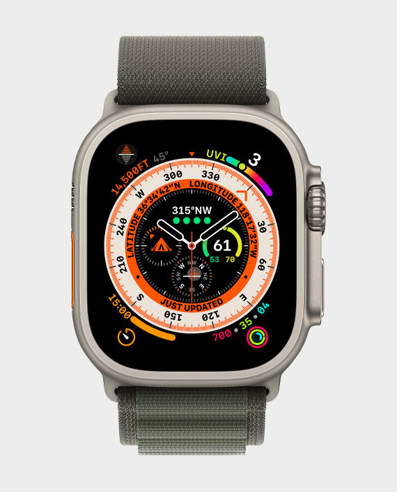 Buy Apple Watch Strap 49mm Alpine Loop Large (Green) in Qatar ...