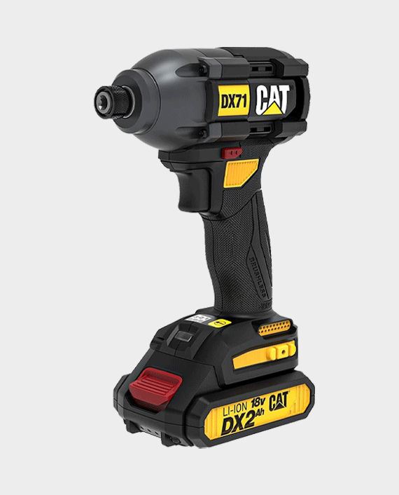Buy CAT DX71 Impact Driver 3 Speed 18V 215nm in Qatar - AlaneesQatar.Qa