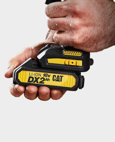 Buy CAT DXB2 Battery 18V 2.0Ah in Qatar - AlaneesQatar.Qa