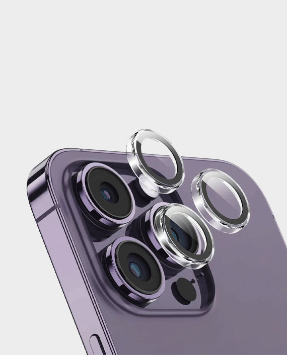 Buy Green Camera Lens 9H Hardness for iPhone 14 Pro / Pro Max (Clear ...