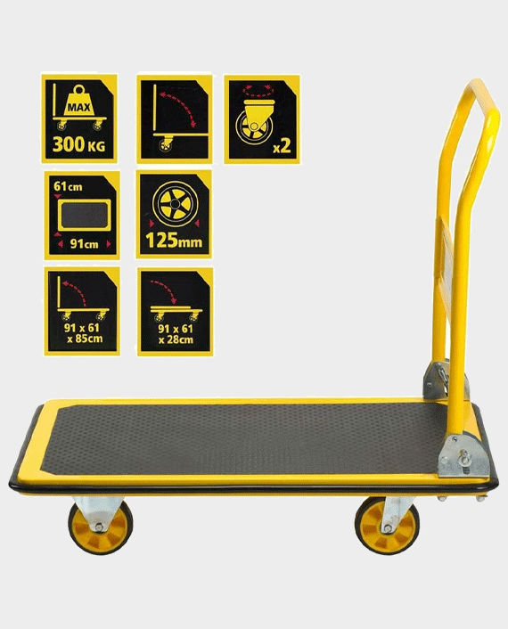 Buy Stanley PC528 Platform Trolley 300kg in Qatar - AlaneesQatar.Qa