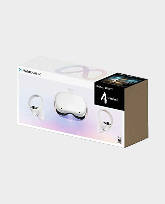 Buy Oculus Meta Quest 2 Advanced All in One Virtual Reality Headset with Resident Evil 4 Bundle ...