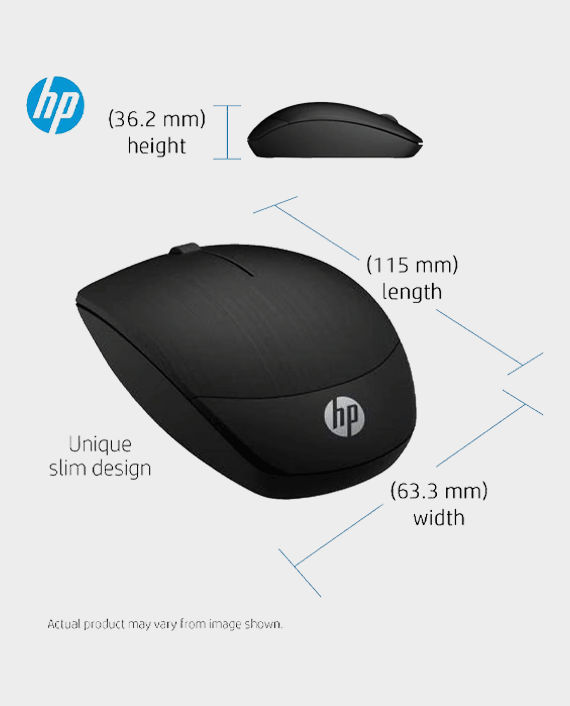 Buy HP X200 Wireless Optical Mouse in Qatar - AlaneesQatar.Qa