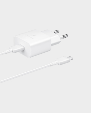 Buy Samsung 15W PD Power Adapter with Type-C to C Cable (White) in ...