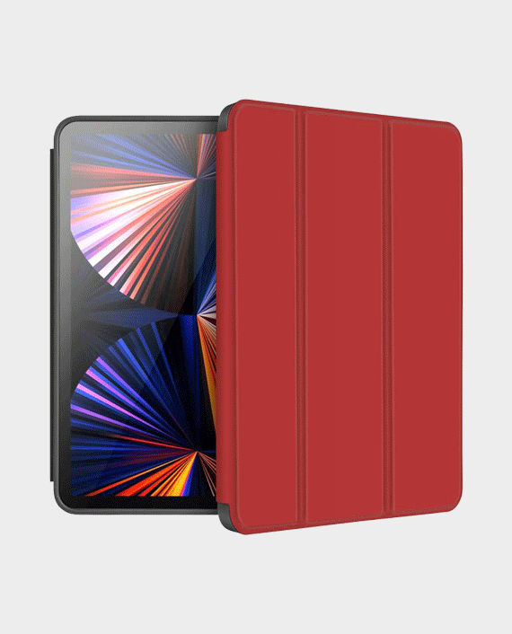 Buy Green Premium Leather Case for Apple iPad 2020 12.9 inch (Red) in ...