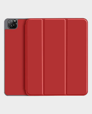 Buy Green Premium Leather Case for Apple iPad 2020 12.9 inch (Red) in ...