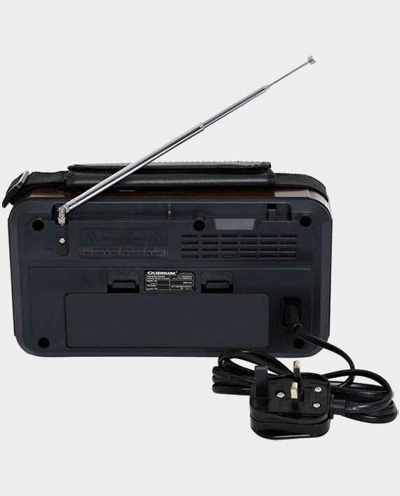 Buy Olsenmark OMR1239 Rechargeable Radio with USB in Qatar ...