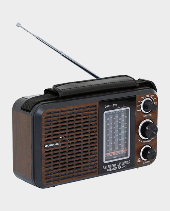 Buy Olsenmark OMR1239 Rechargeable Radio with USB in Qatar ...