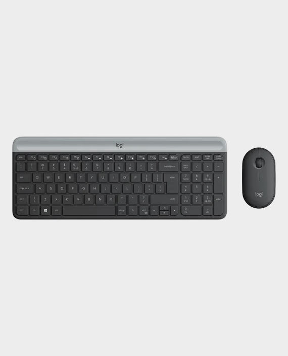 Buy Logitech Wireless Keyboard and Mouse Combo (Arabic) MK220 in Qatar ...
