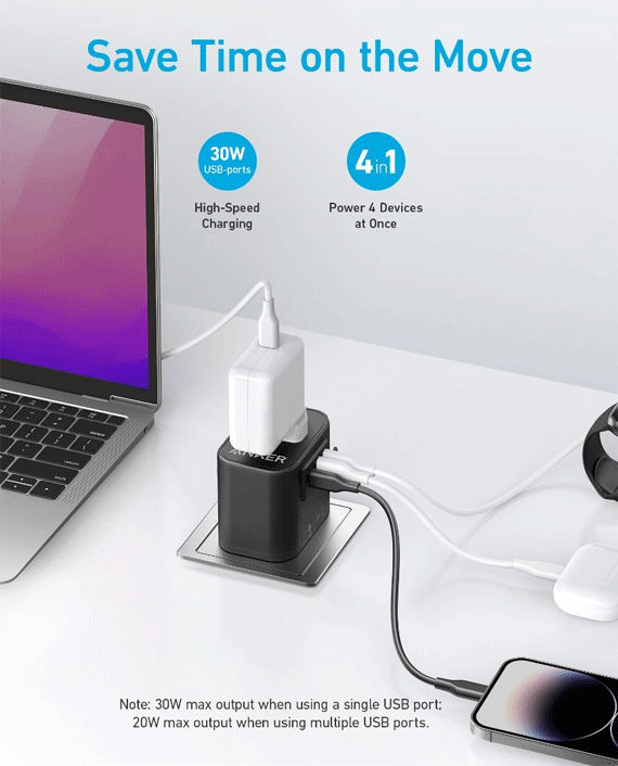Buy Anker 312 Outlet Extender in Qatar - AlaneesQatar.Qa