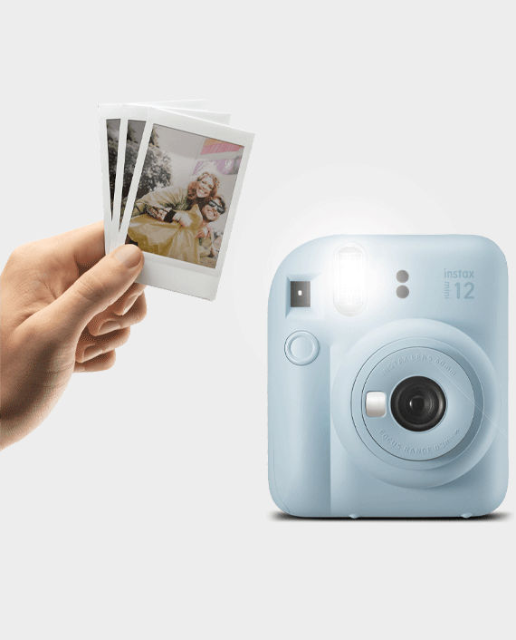 Buy Fujifilm Instax Mini 12 Instant Camera (Pastel Blue) in Qatar ...