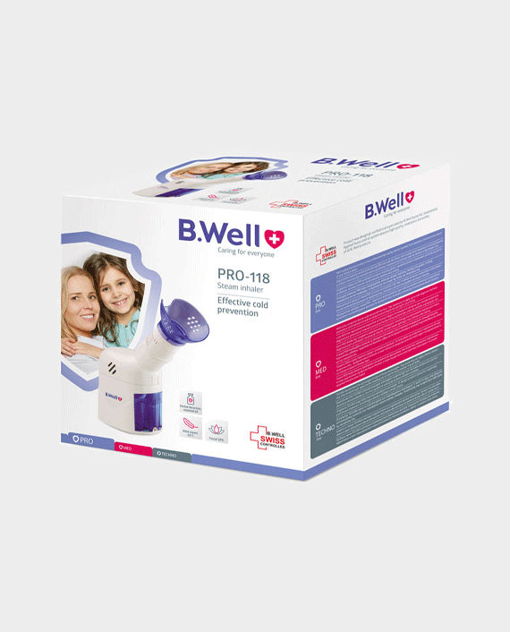 Buy B.WELL Steam Inhaler Pro 118 in Qatar - AlaneesQatar.Qa