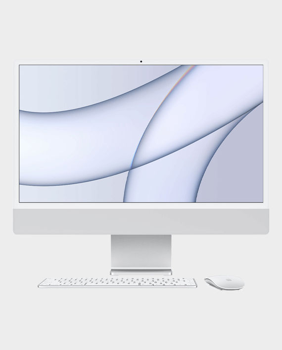 Buy Apple iMac 24 inch MGPC3 M1 Chip 8-core CPU and 8‑core GPU 8GB RAM ...