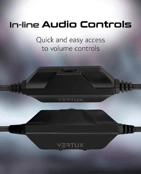 Buy Vertux Blitz 7.1 Surround Sound Wired Gaming Headphone in Qatar ...