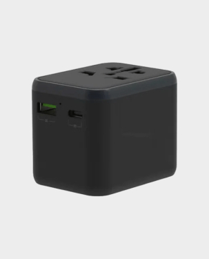 Buy Blupebble Passport Three World Travel Adapter With USB-C and USB-A ...