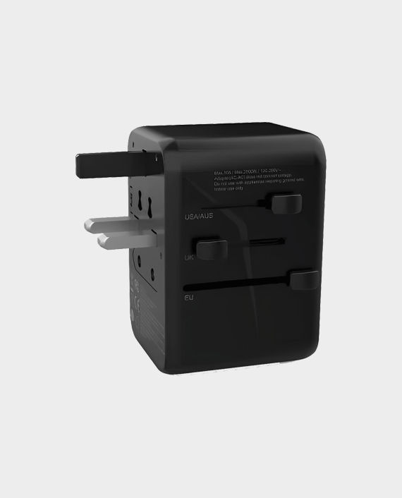 Buy Blupebble Passport Two World Travel Adapter with PD 65W + USB-C ...
