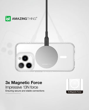 Buy Amazingthing Titan Pro Magnetic Case For iPhone 15 Pro 6.1 (Blue ...